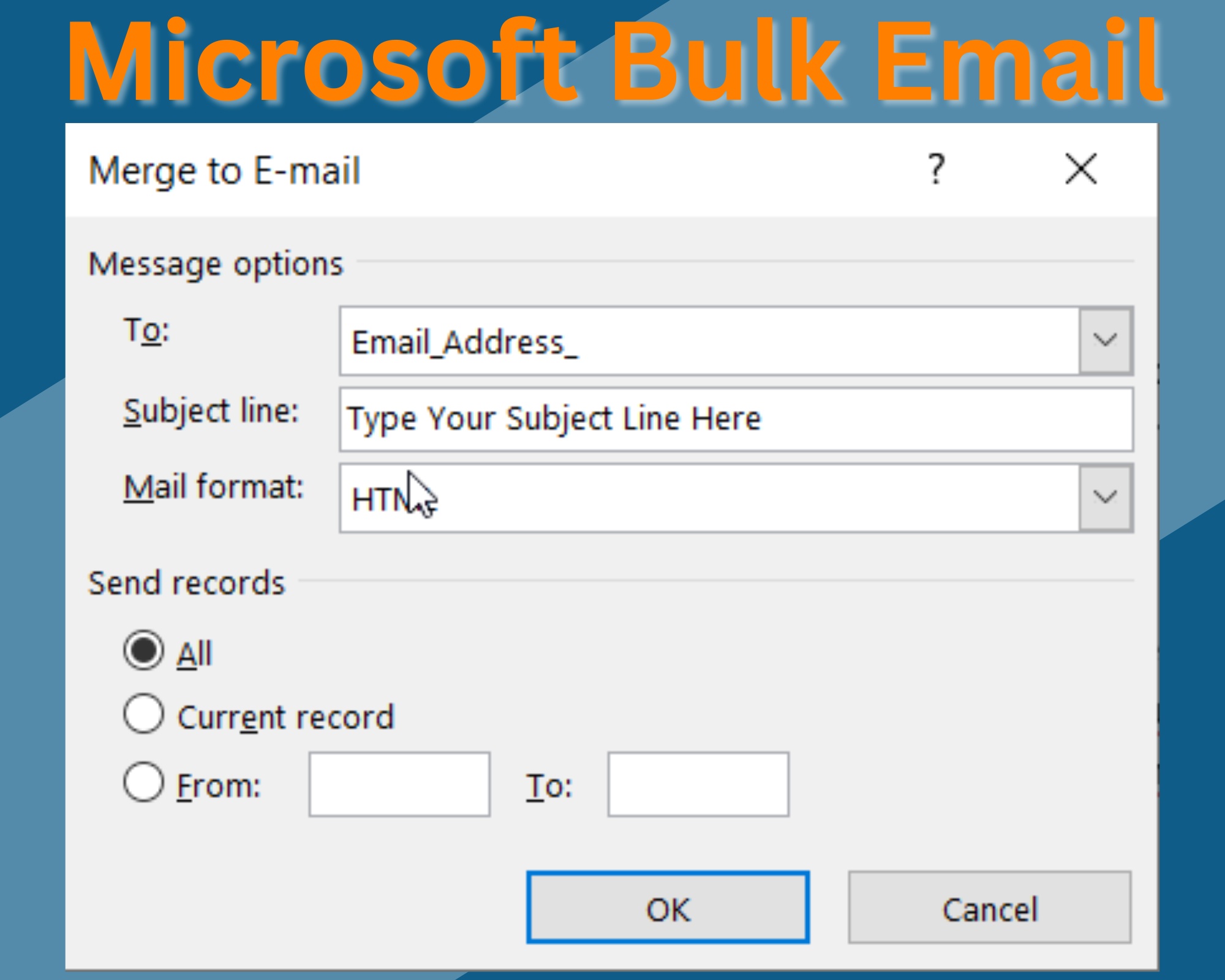 Microsoft Bulk Email - WingSwept